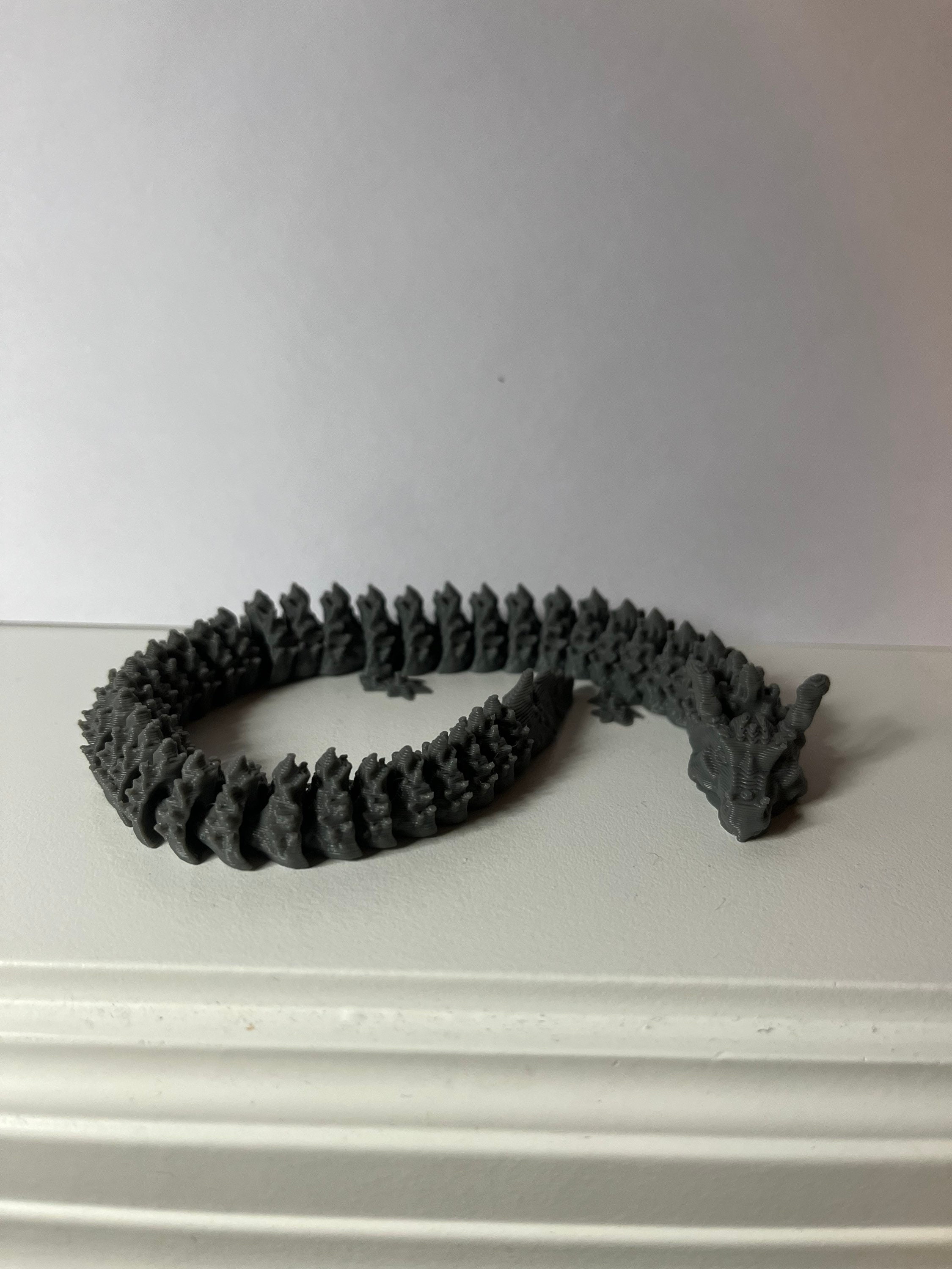 Articulated Dragon - 3D Printed - Etsy
