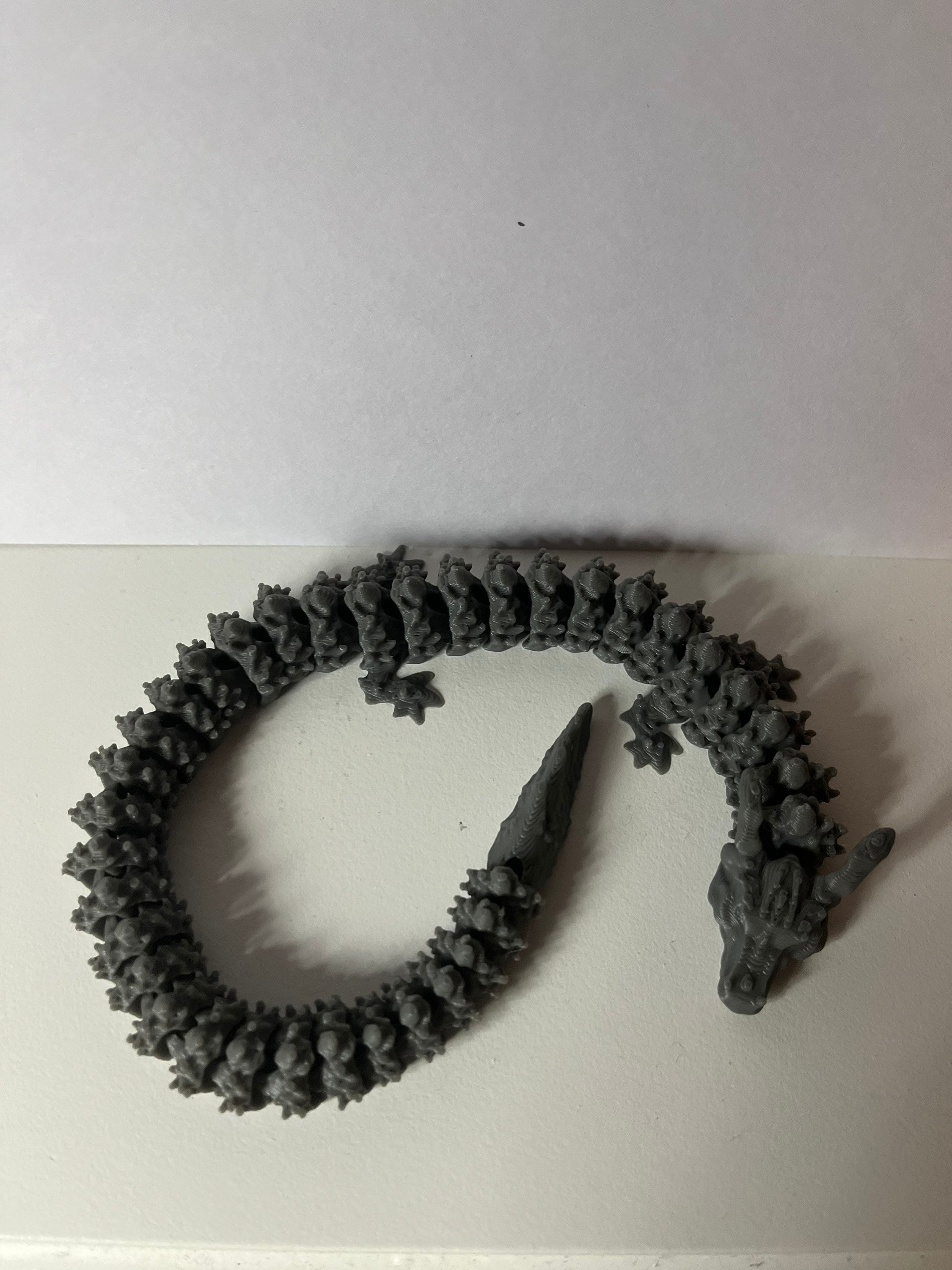Articulated Dragon - 3D Printed - Etsy