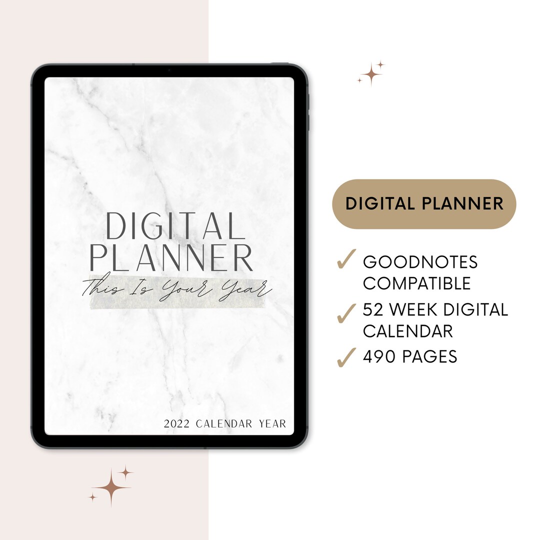 2023 Digital Planner - Digital Planning, Goodnotes Planner, Notability Planner, Minimal Planner ...