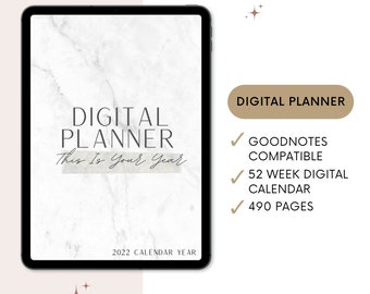 2023 Digital Planner - Digital Planning, Goodnotes Planner, Notability ...
