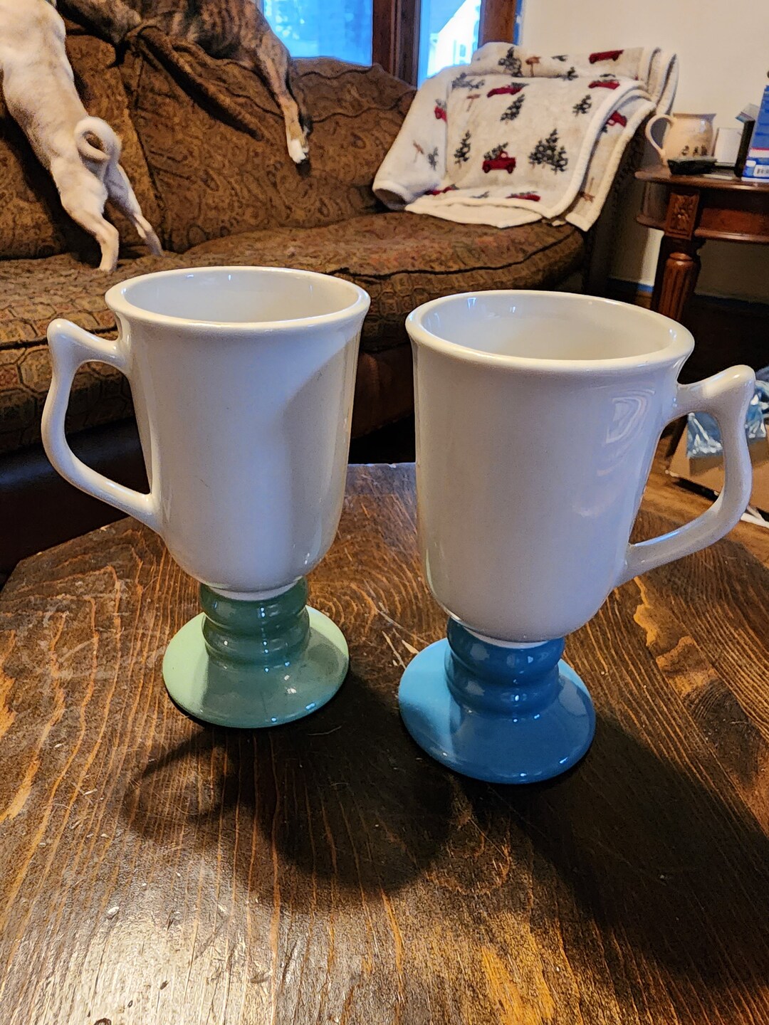 Vintage Hall Pottery Cups - Etsy
