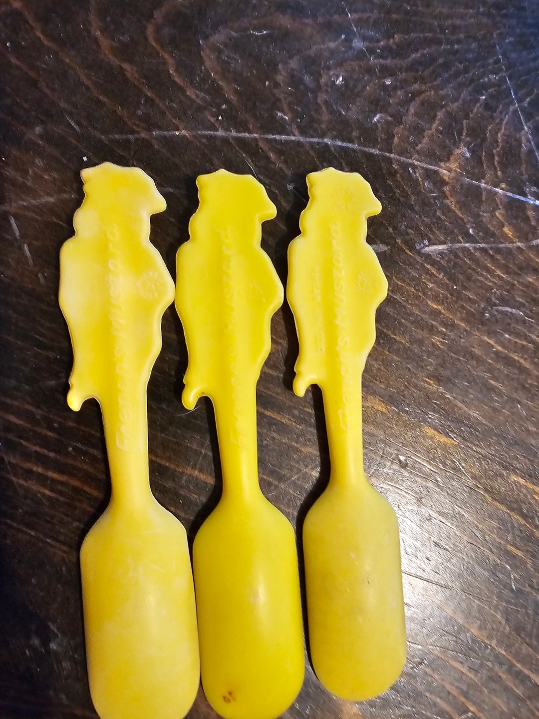 Vintage French's Mustard, "hot Dan", Advertising Spoons - Etsy