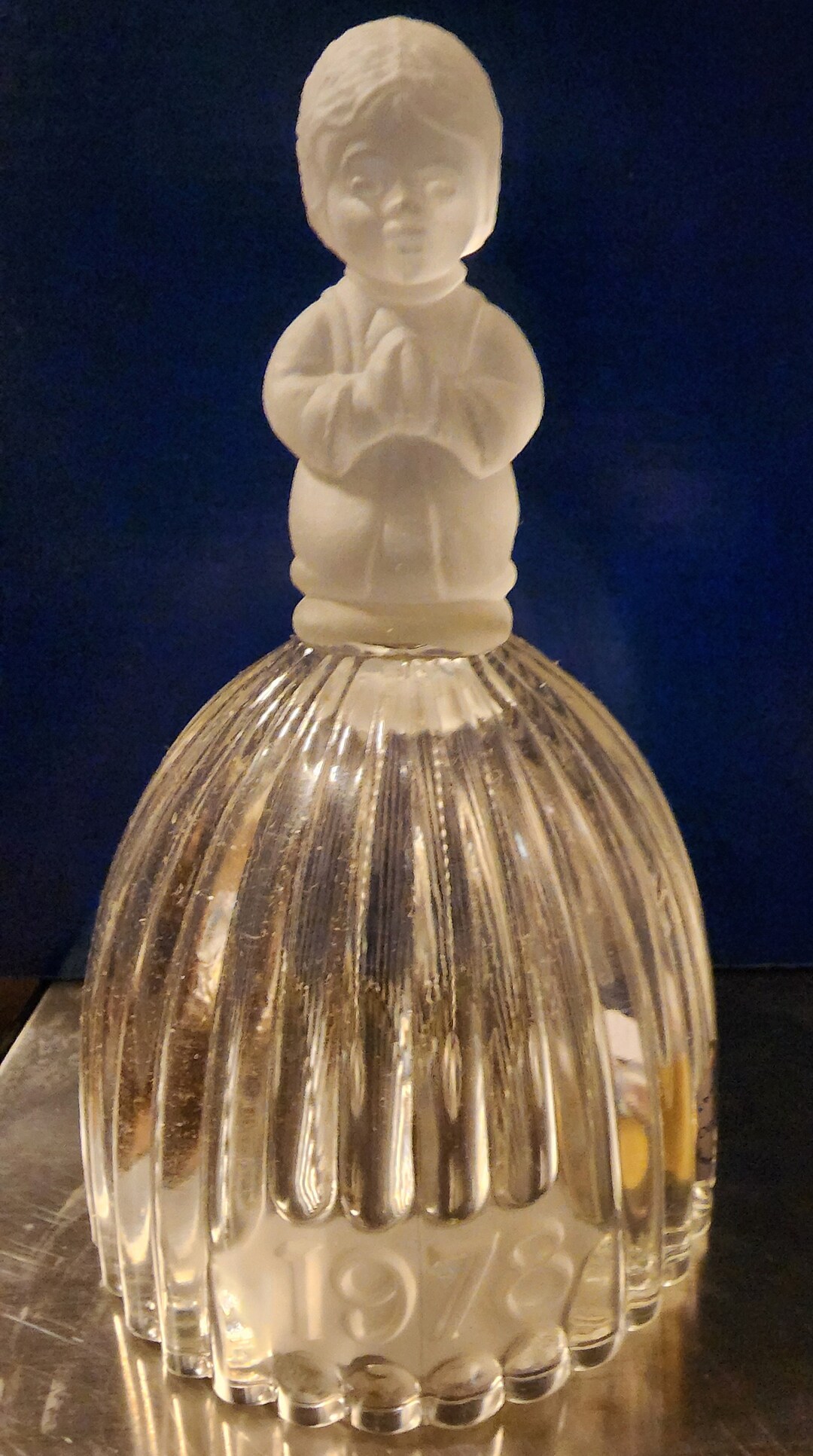 1978 Goebel Glass Crystal Bell - Etsy
