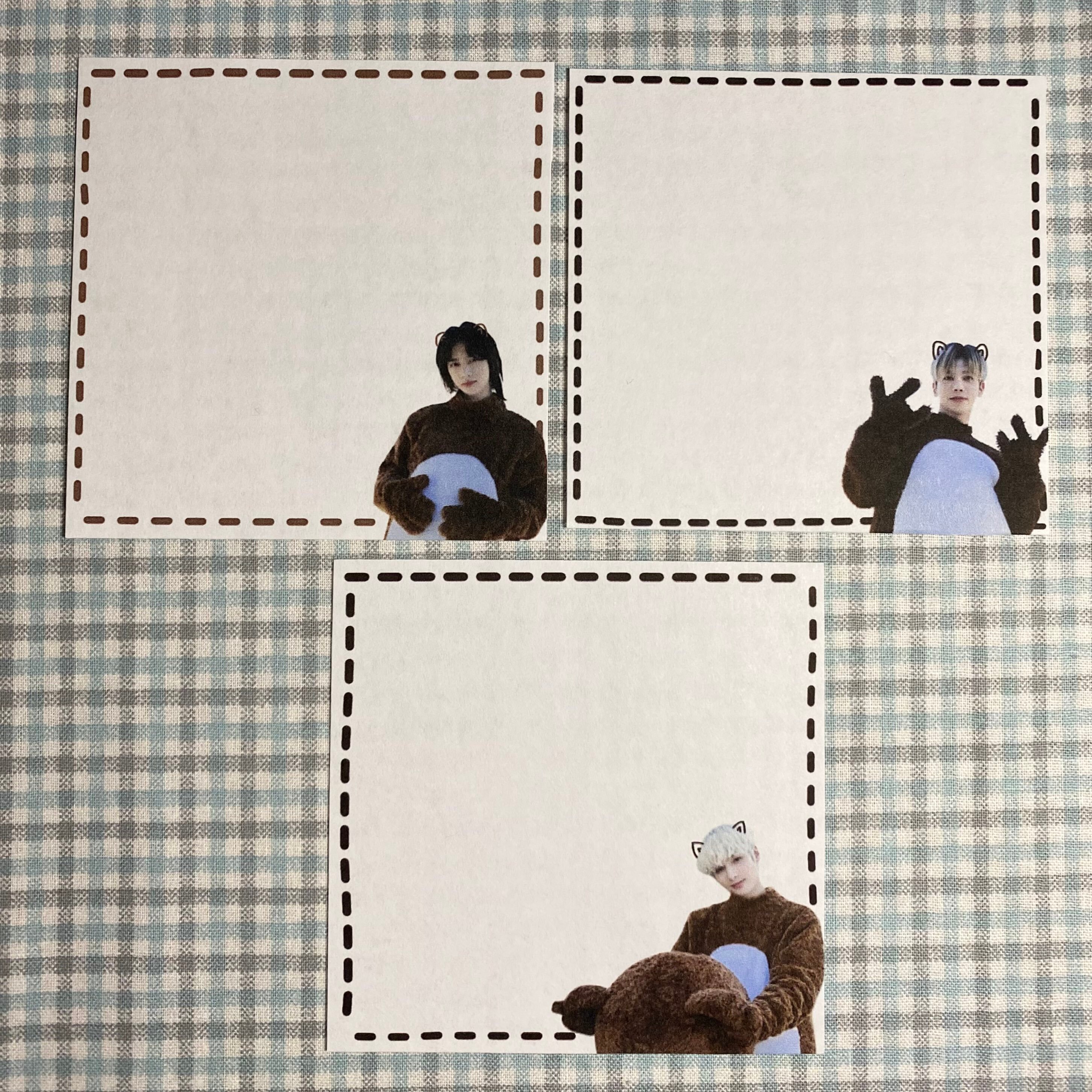 TXT Bear Themed Memo Pads - Etsy