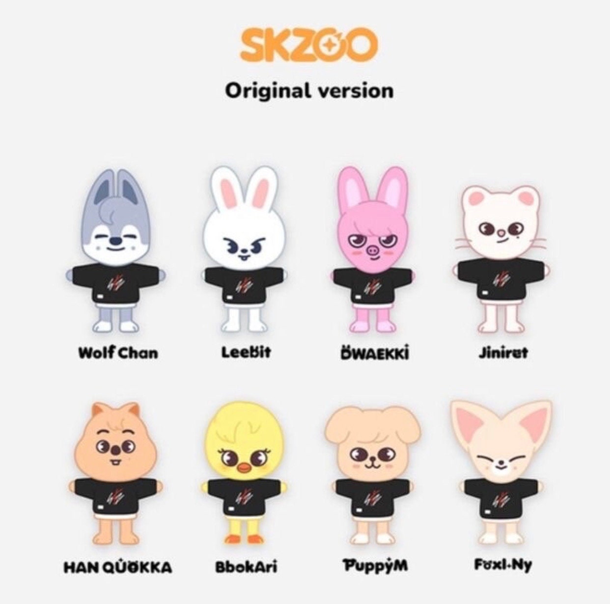 Hand Painted Custom Stray Kids SKZOO Style Toploader - Etsy