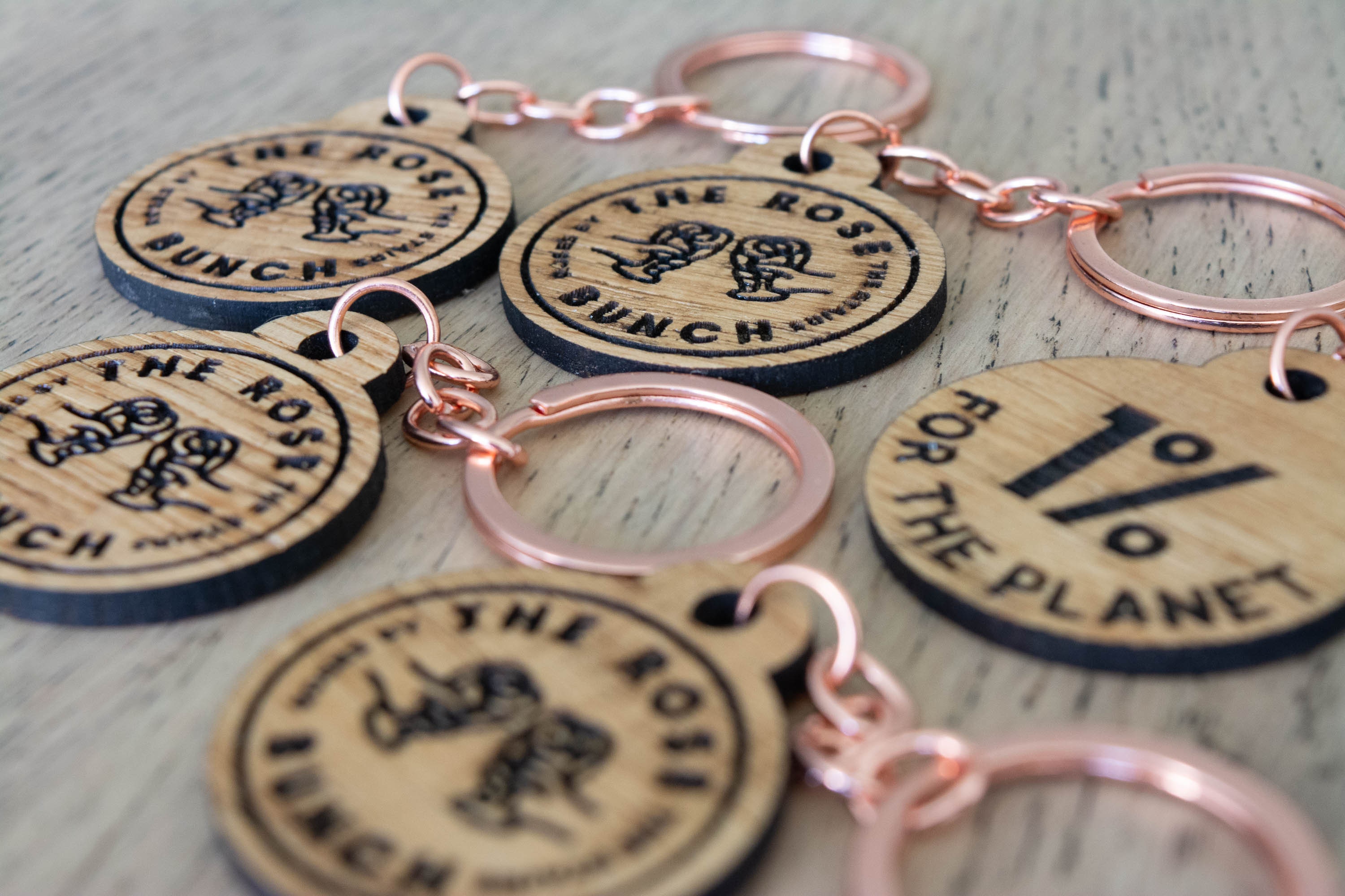 Custom Shape Oak Logo Keychains Personalized Wood Keyring for Business ...