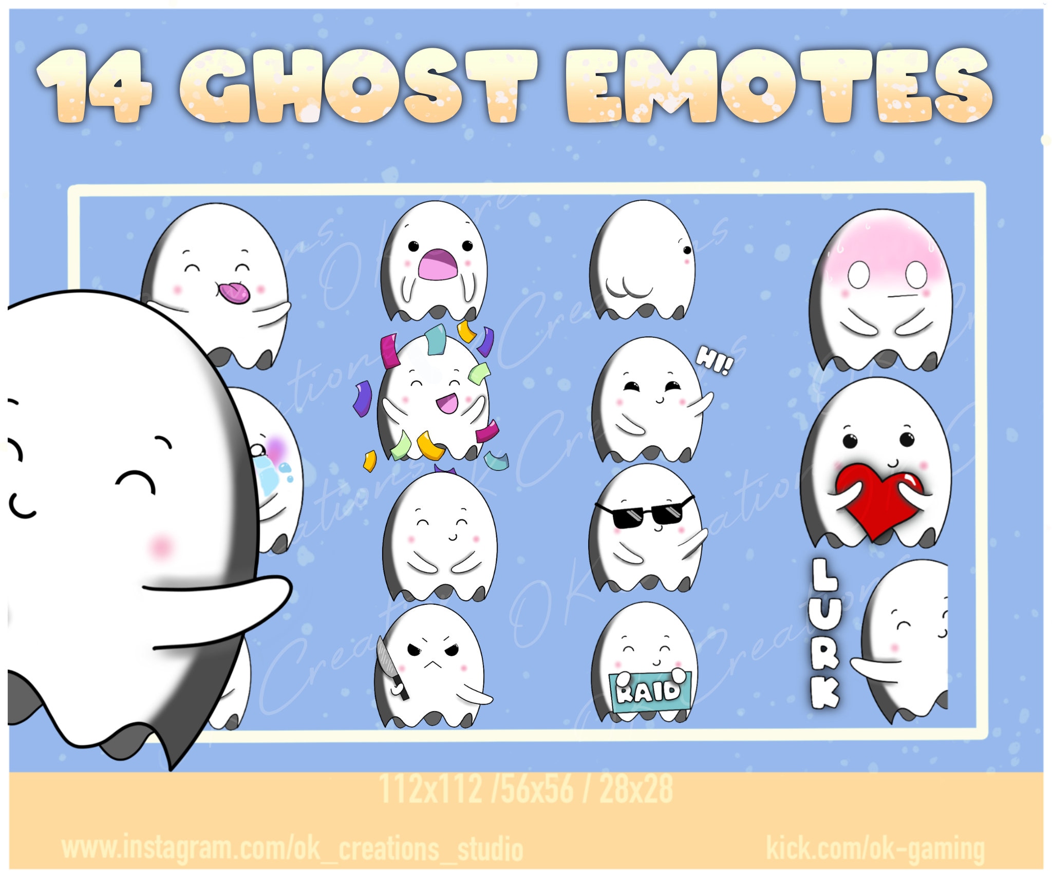 Ghost Emotes, Twitch Ghost Emotes, Ghost Emotes Youtube, Twitch Emotes ...