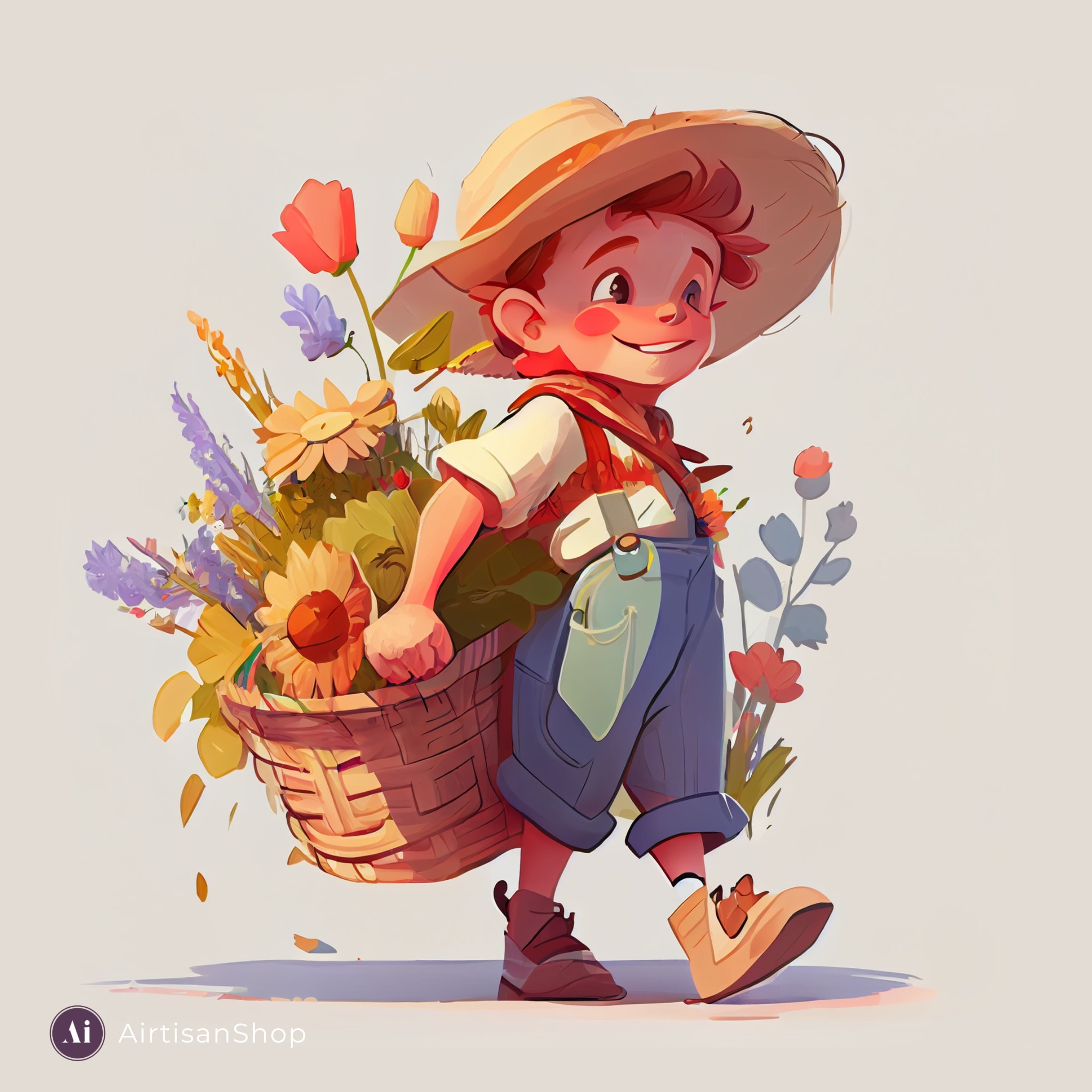 Midjourney Prompt Cartoon Character Design Personalized Art - Etsy