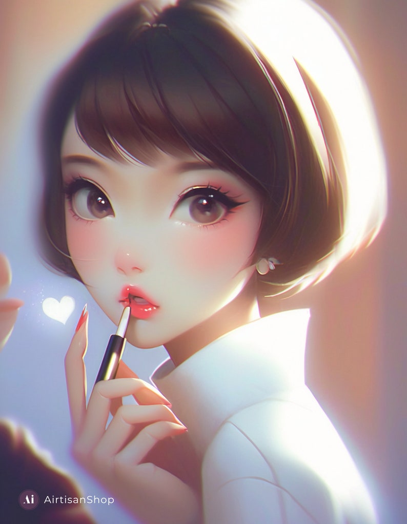 Midjourney Prompt Cute Anime Girls Illustration Manga - Etsy Canada Midjourney Prompt Cute Anime Girls Illustration Manga - Etsy Canada