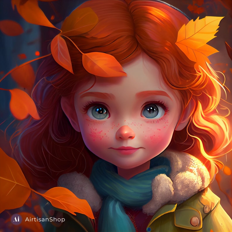 Midjourney Prompt Cartoon Character Portrait Illustration - Etsy