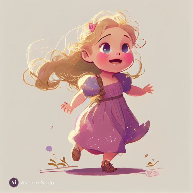 Midjourney Prompt Cartoon Character Design Personalized Art - Etsy