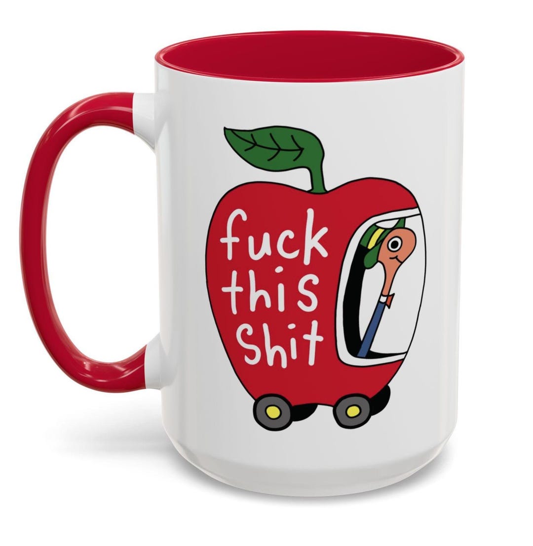 Richard Scarry Lowly Worm Mug – Funny Sarcastic Office Humor - Etsy