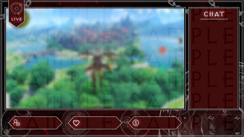 Red Magic - Animated - Stream Overlay Package | Diablo 4 Inspired, Fire ...