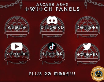 Red Magic - Animated - Stream Overlay Package | Diablo 4 Inspired, Fire ...