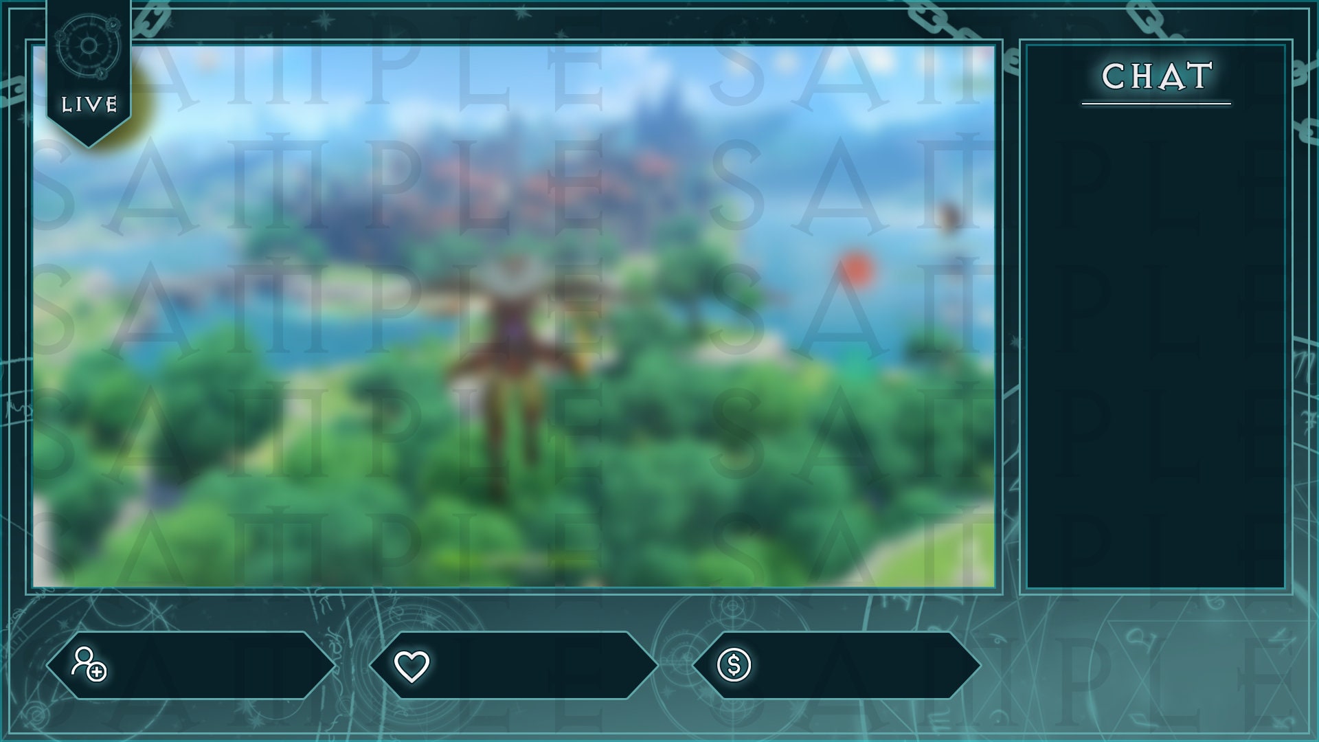 Arcane Arts - Animated - Stream Overlay Package | Diablo 4 Inspired, Necromancer, Sorcerer, Mage ...