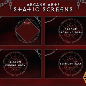 Red Magic - Animated - Stream Overlay Package | Diablo 4 Inspired, Fire ...