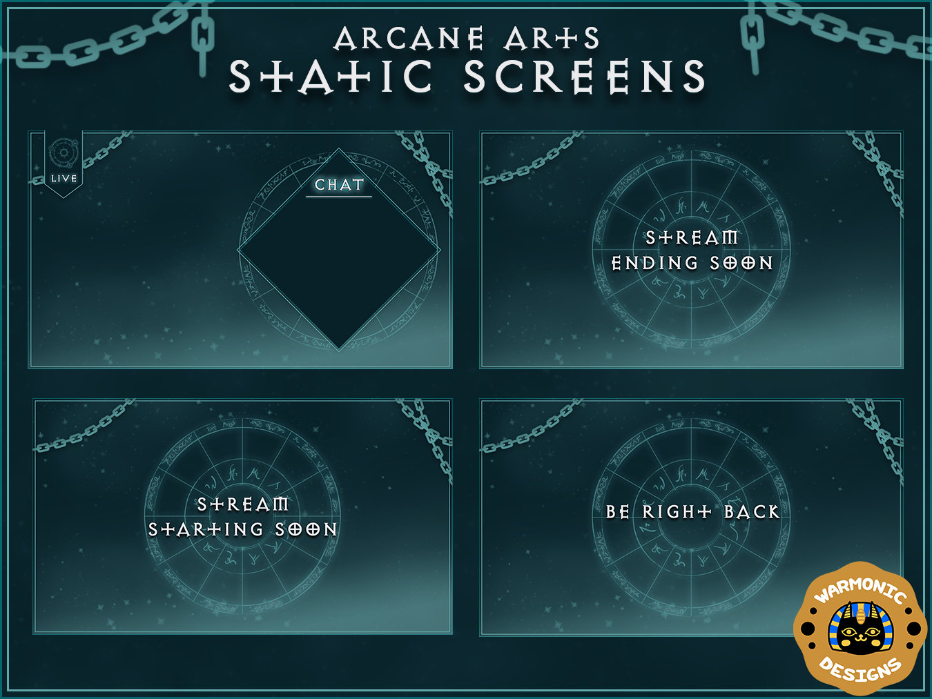 Arcane Arts - Animated - Stream Overlay Package | Diablo 4 Inspired ...