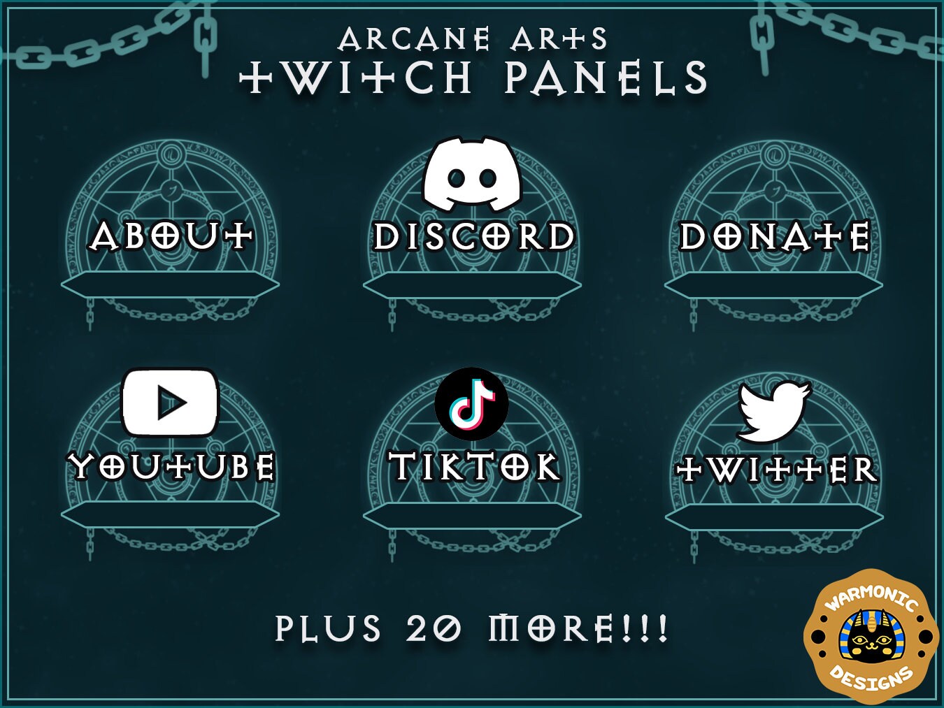 Arcane Arts - Animated - Stream Overlay Package | Diablo 4 Inspired ...