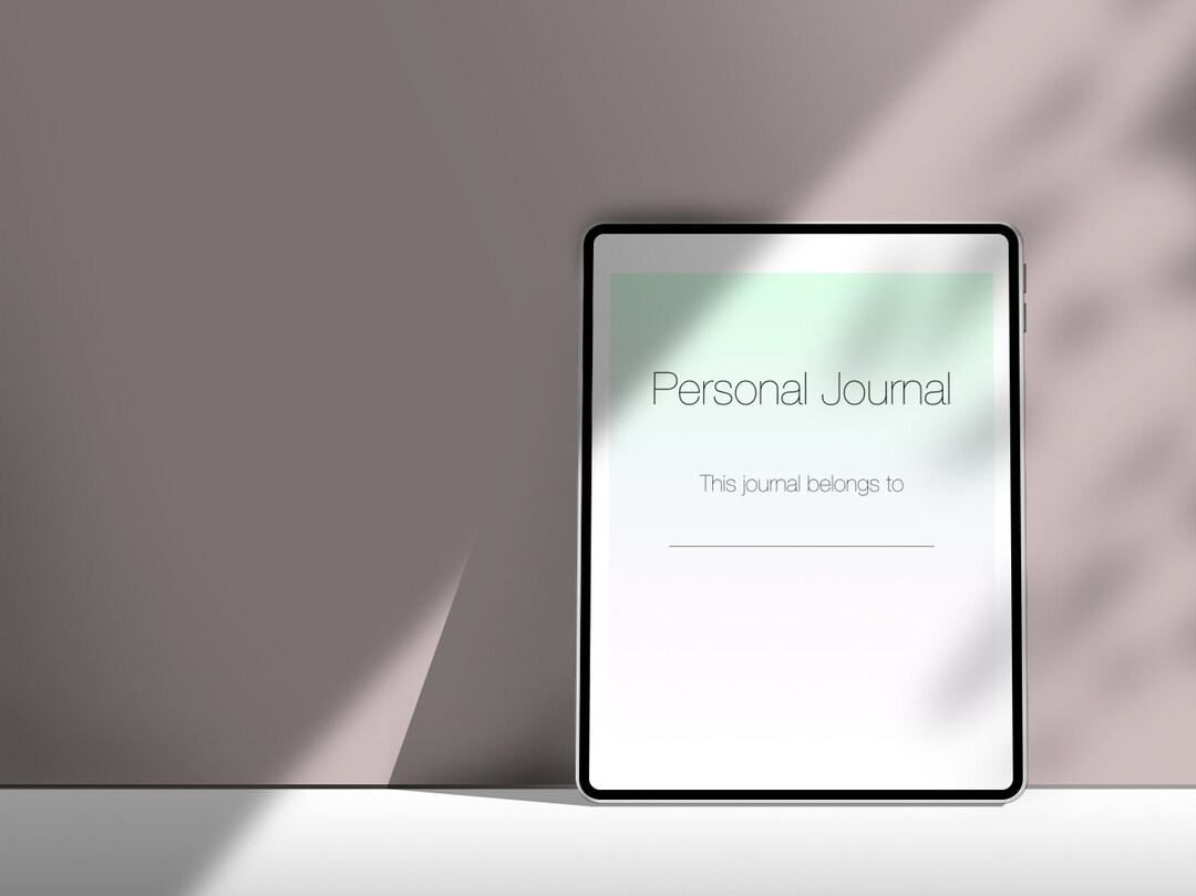 2023 Minimal Journal, Printable, Editable, PDF, Goodnotes, Digital ...