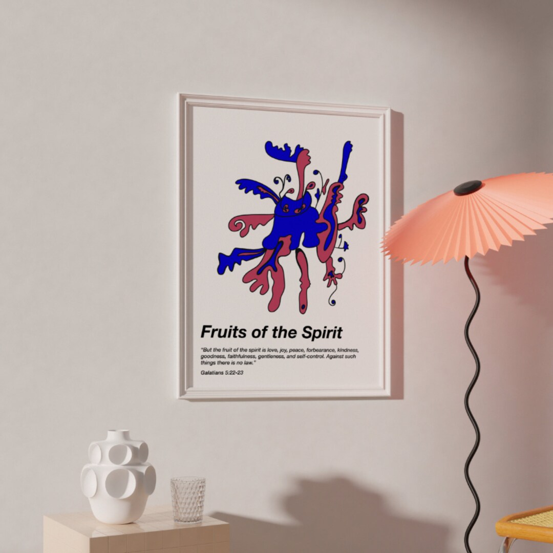 Fruits of the Spirit, Instant Download, Encouraging Message, Bible ...