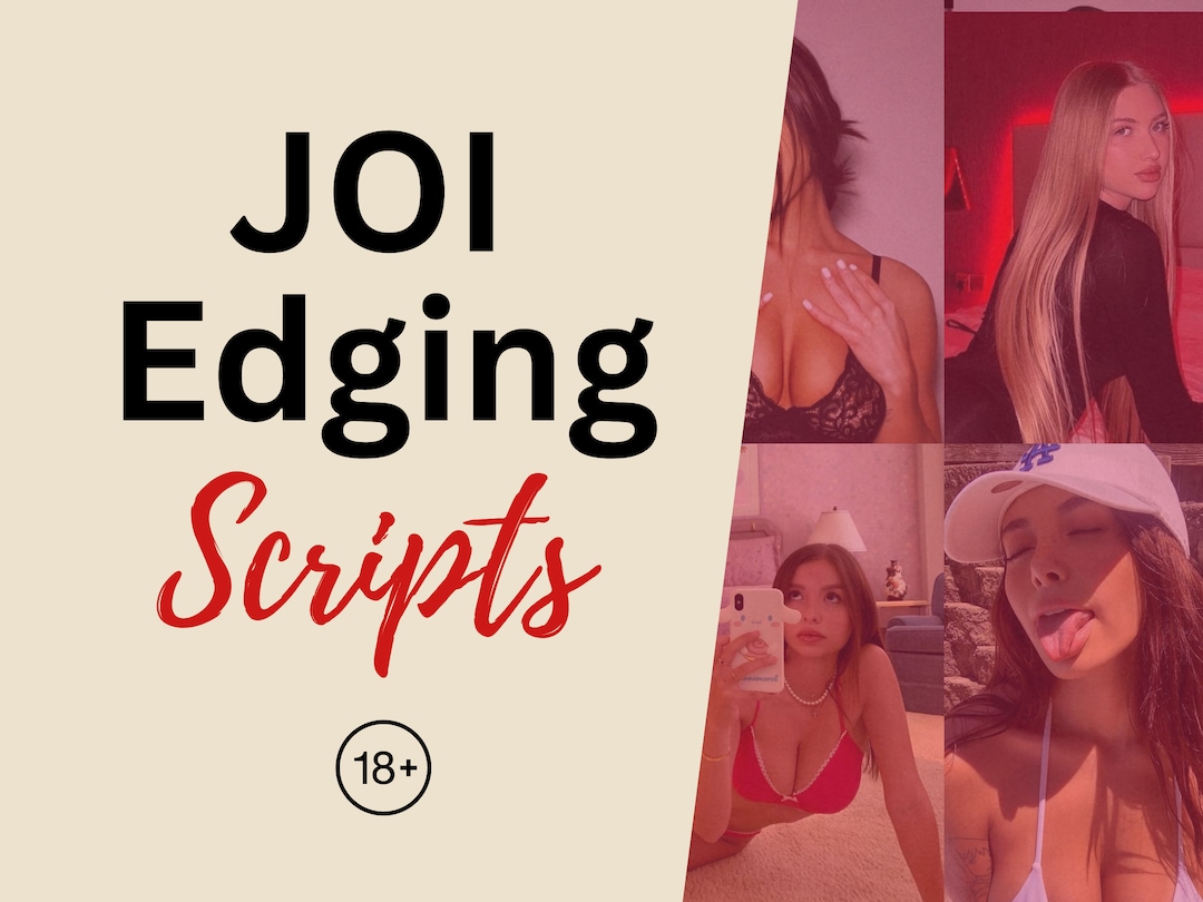 JOI Edging Scripts Onlyfans JOI Scripts Adult Content - Etsy