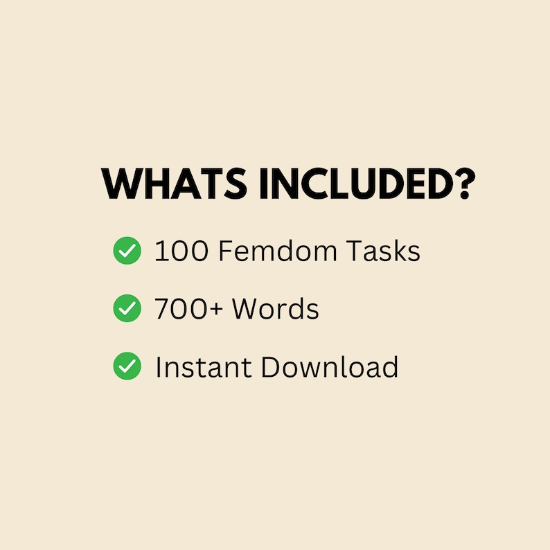 100 Femdom Tasks Femdom Scripts Onlyfans Sexting Adult Content Fansly - Etsy