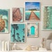 Boho Beach Wall Art Gallery Wall Set Large Boho Wall Art - Etsy
