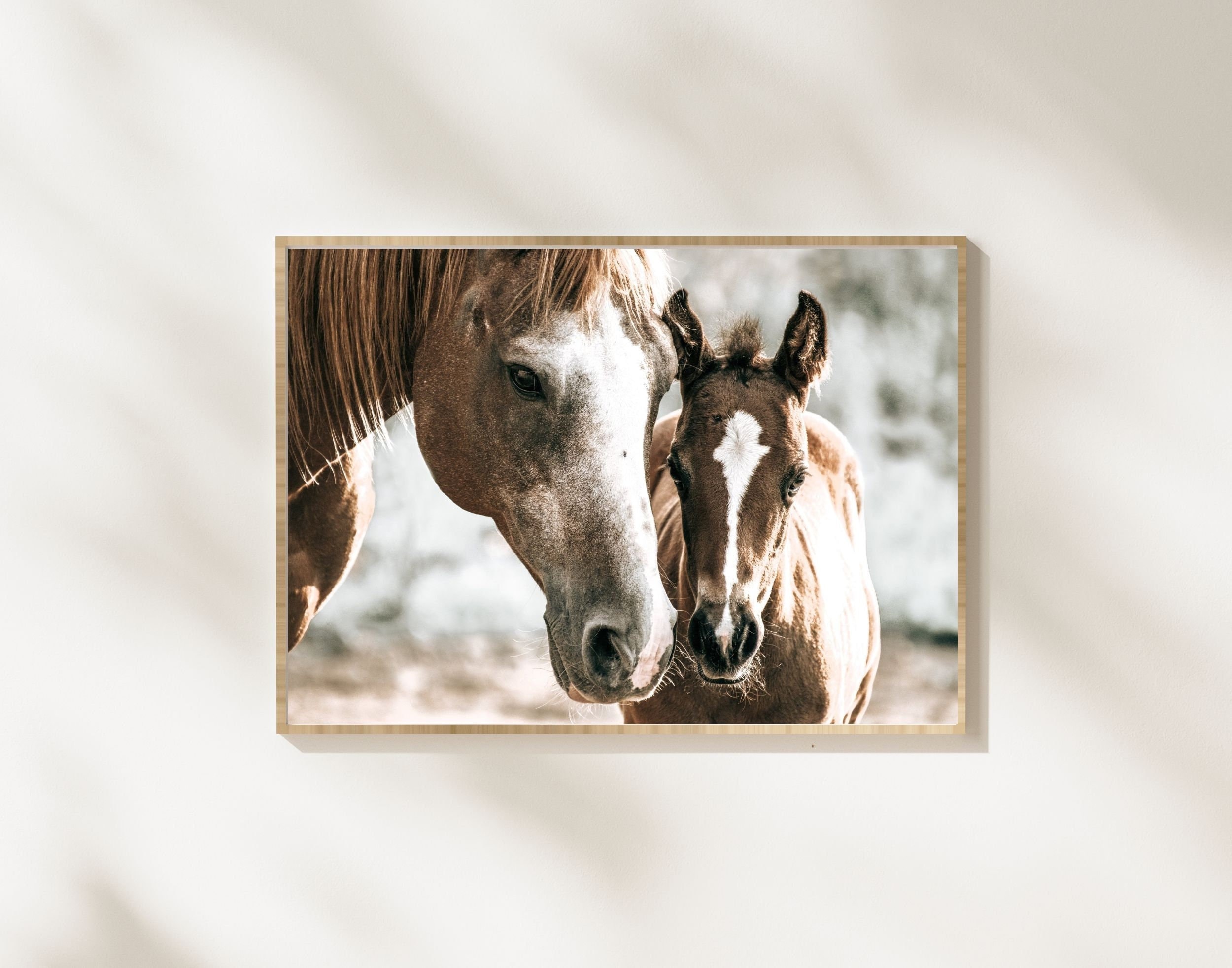 Horses Prints Horses Portraits Wall Art DIGITAL DOWNLOAD Farm Animal ...