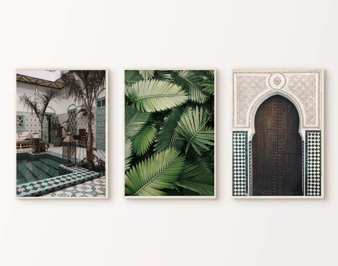 3 Piece Islamic Wall Art Set of 3 Islamic Prints Muslim Wall Art ...