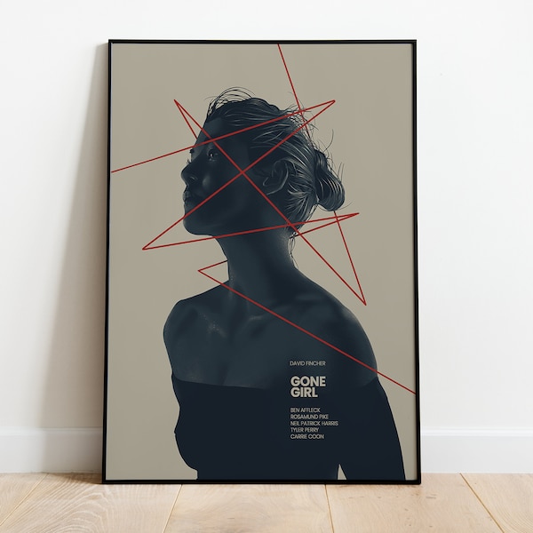 Gone Girl Movie Poster - Etsy