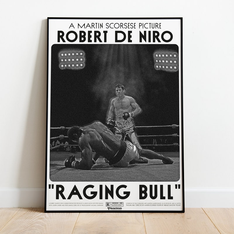 Raging Bull Movie Poster - Etsy