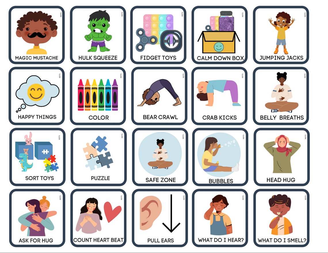 Emotional Regulation Printable - Etsy