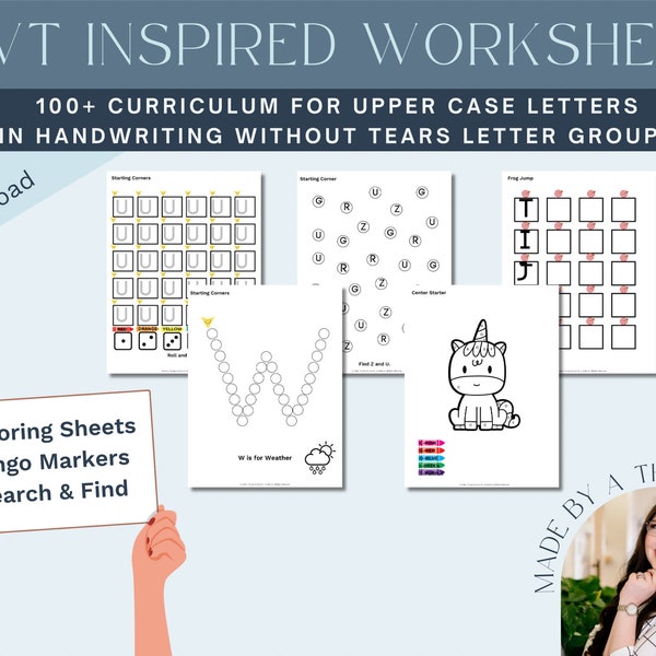 Handwriting Without Tears - Etsy