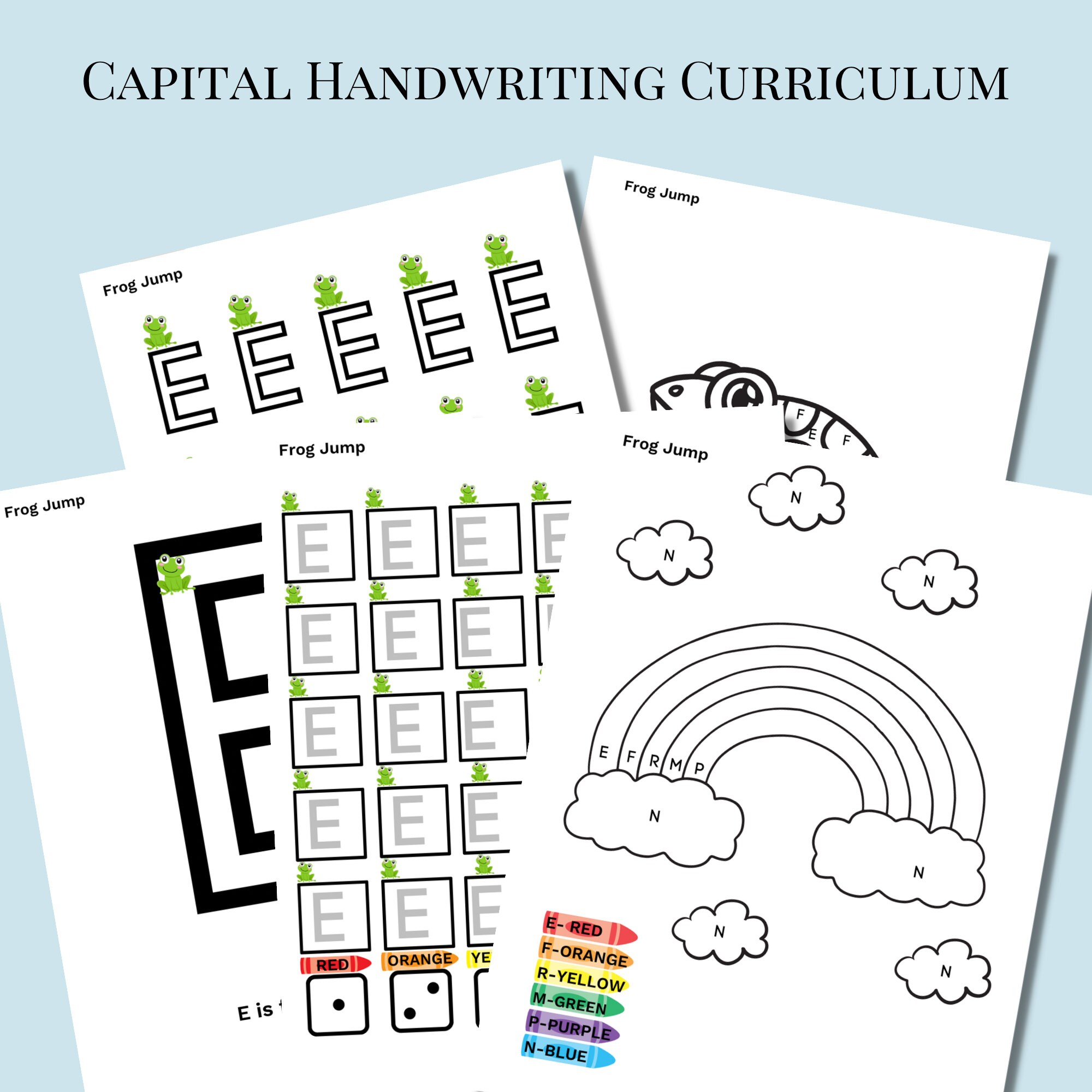 Handwriting Without Tears Inspired Handwriting Curriculum - Etsy