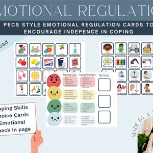 Emotional Regulation Printable - Etsy