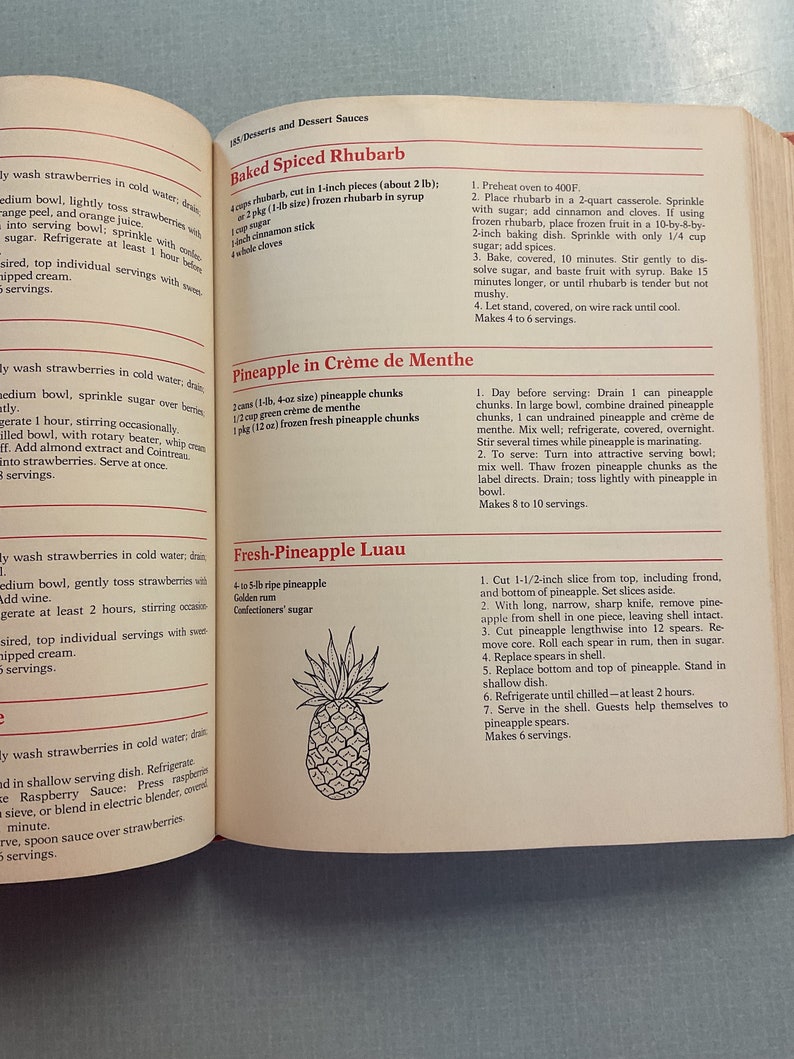 The New Mccalls Cookbook Vtg 1973 - Etsy