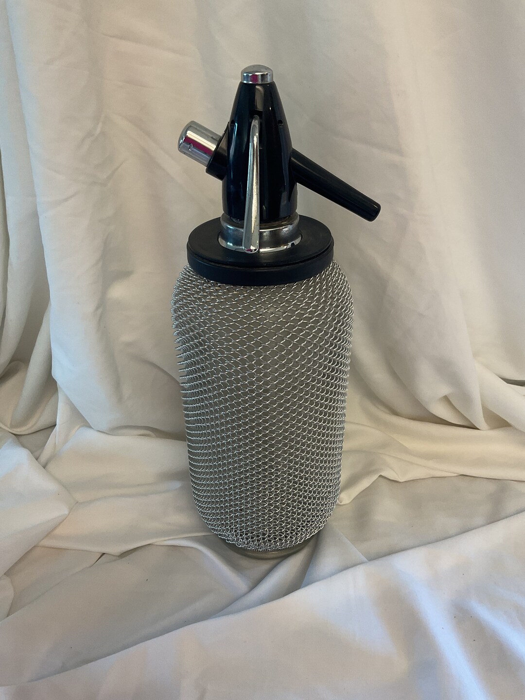 Vintage Soda Siphon/ Seltzer Bottle Wire Wrap Bar Decor - Etsy