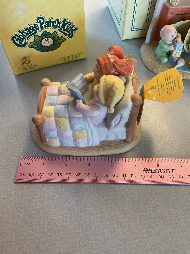 Set of 3 1980s Cabbage Patch Kids Porcelain Figurines ,all With ...