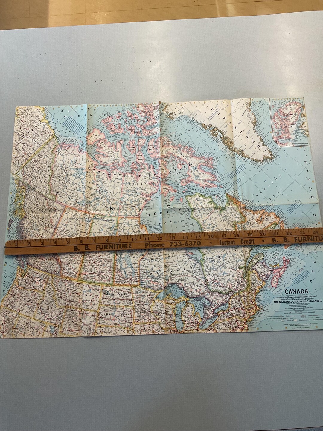 Lot of 7 Old Maps, Misc Counties, National Geographic - Etsy