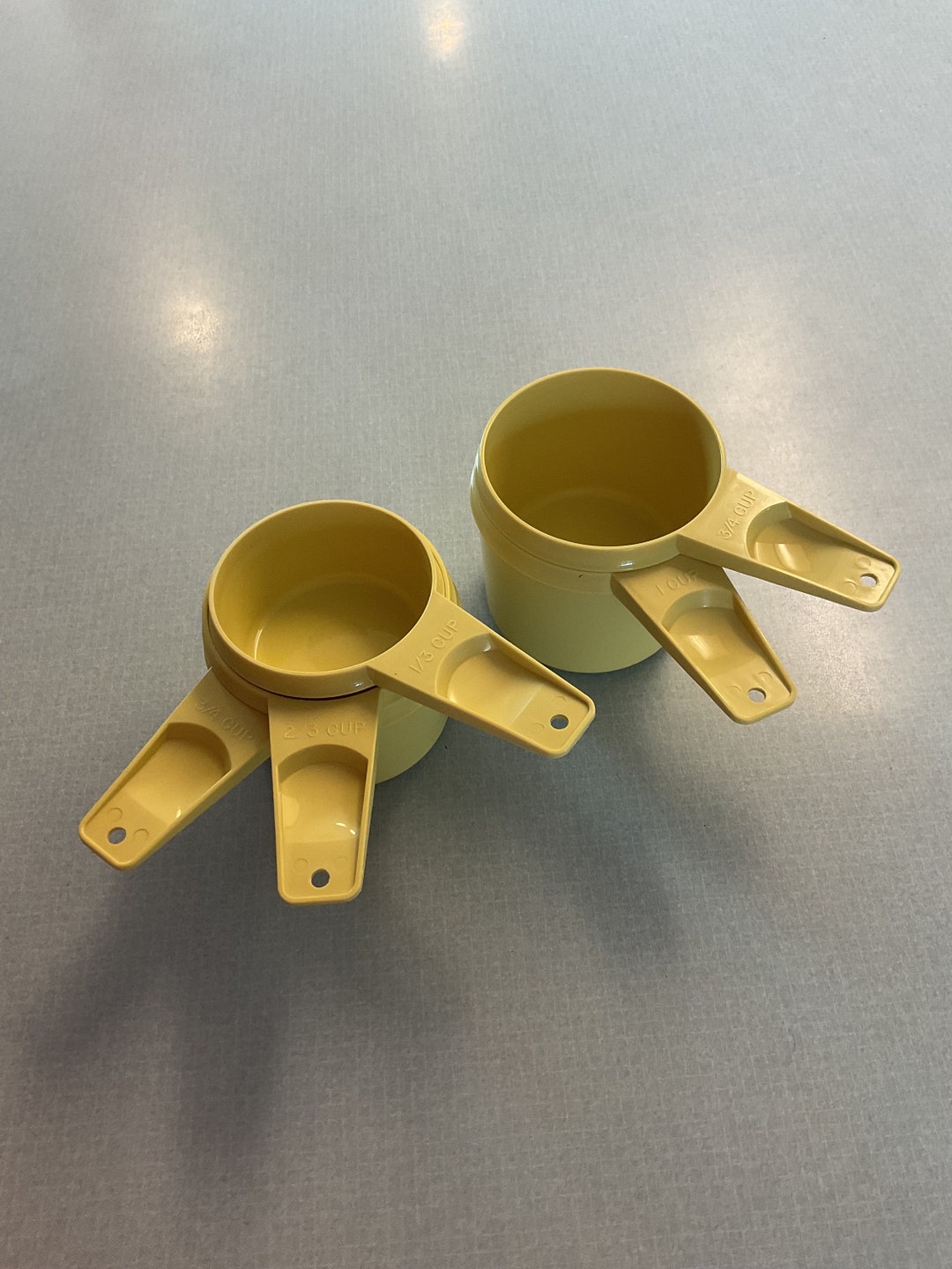 Vtg Tupperware Measuring Cups Set of 3 With 2 Miscellaneous, Classic ...