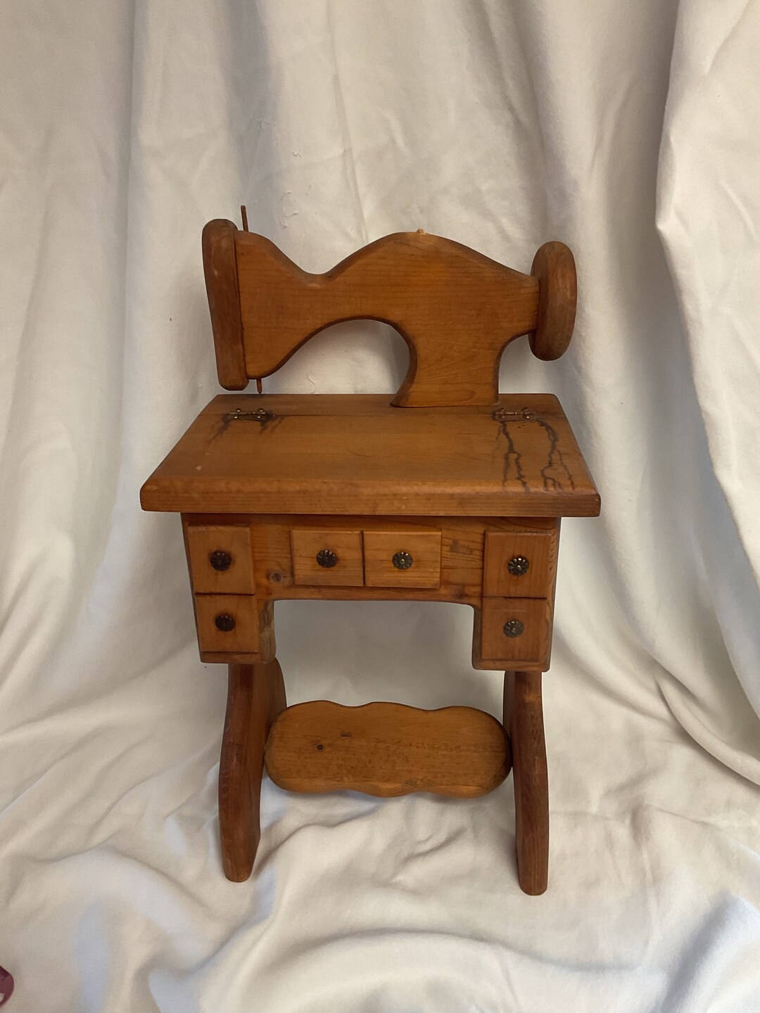 Vintage Decorative Wooden Sewing Machine Box - Etsy