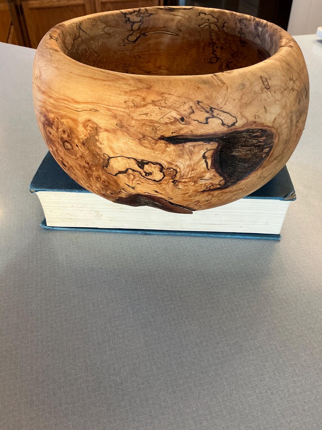 Wood Spalted Doughnut Shallow Bowl/ Handcrafted/4 1/2 Inches Tall - Etsy