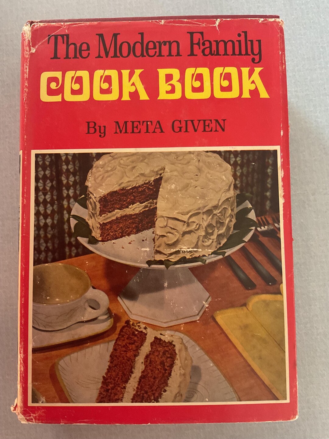 1972 / the Modern Family Cookbook by Meta Given - Etsy