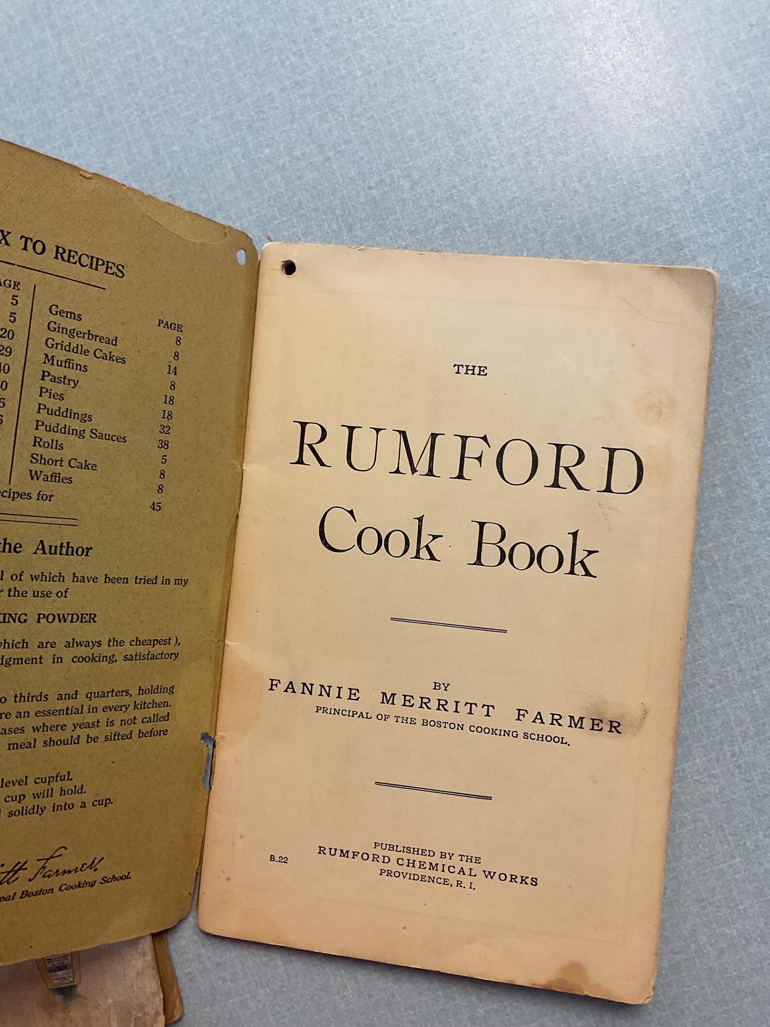 Early 1900s Set of 3 Cookbooks, Yacht Club , Choice Recipes & Rumford ...