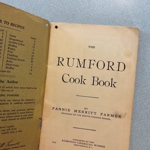 Early 1900s Set of 3 Cookbooks, Yacht Club , Choice Recipes & Rumford Cookbook, All Paperback - Etsy