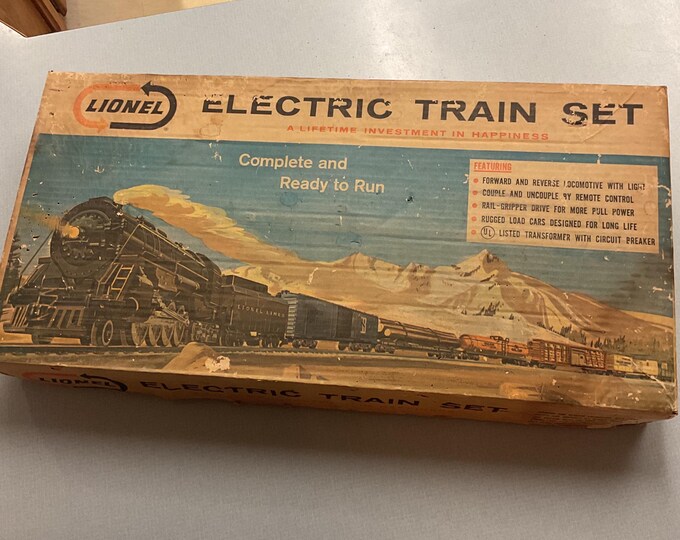 Vtg Lionel Electric Train Set 6 Unit # 11520 Steam Freight, 60s - Etsy