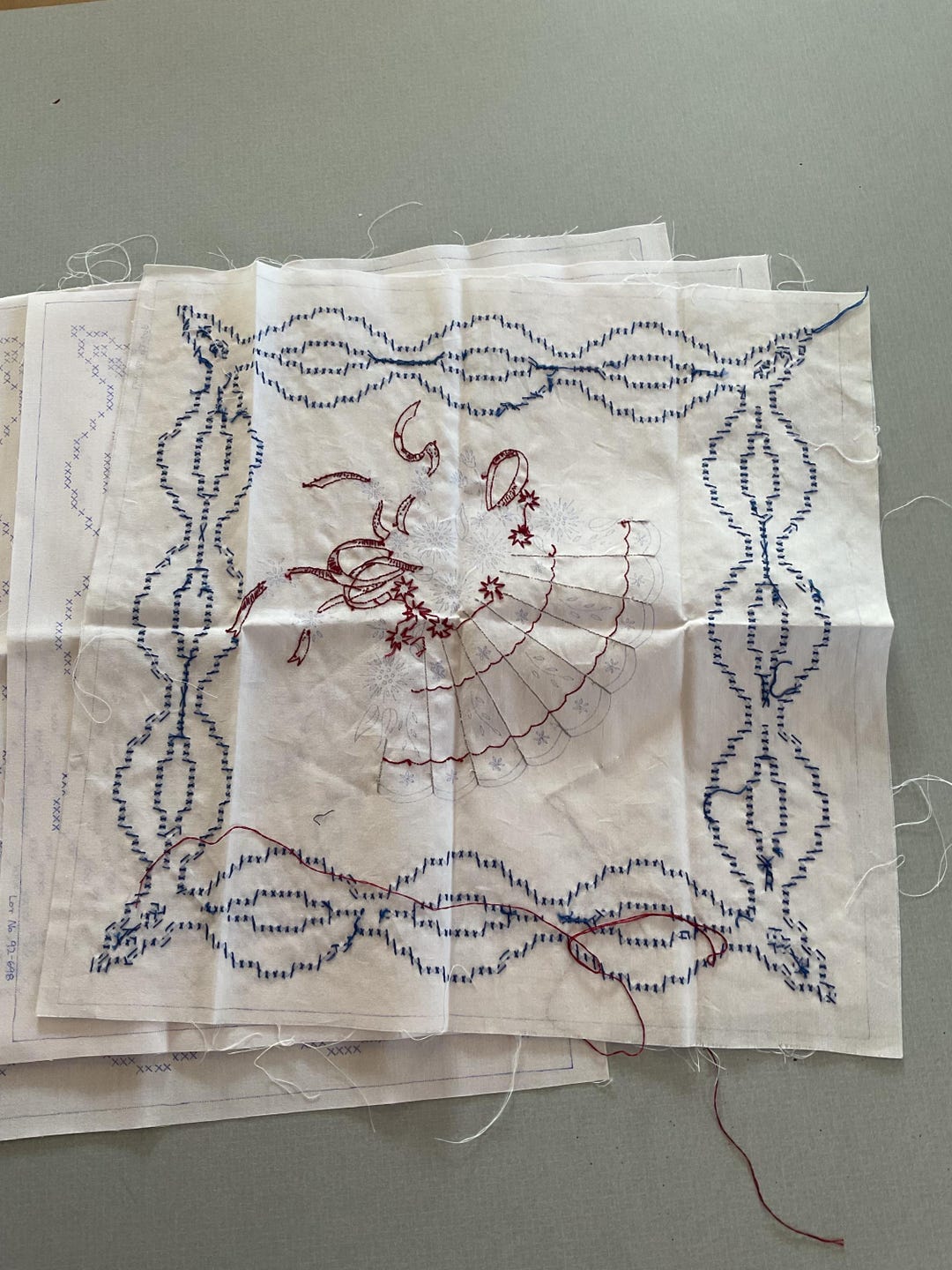 NOJAE OF Fairway Needlecraft , 5 Quilt Blocks - Etsy