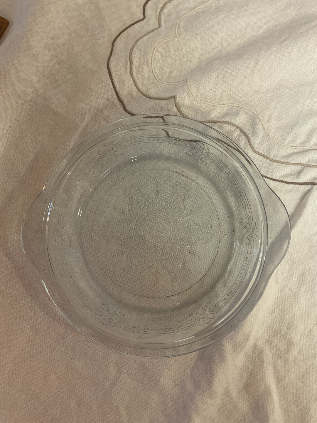 Vintage Fire King Baking Small Pie Dish - Etsy