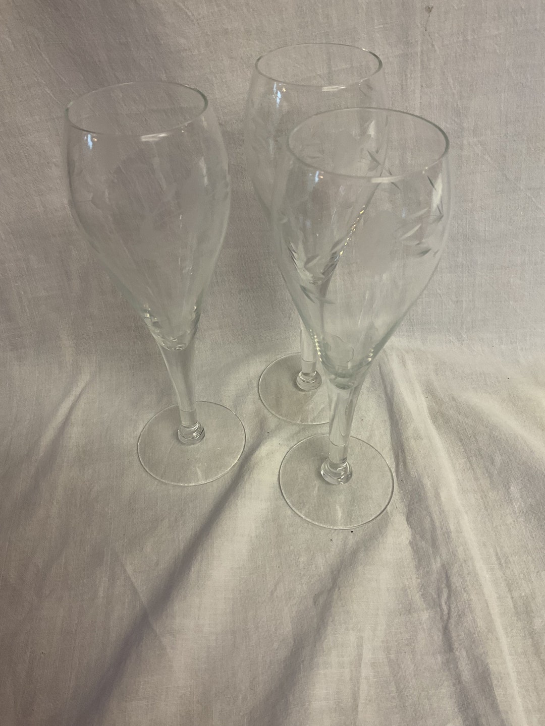 Vintage Princess House Champagne Tulip Glasses Set of 18 - Etsy