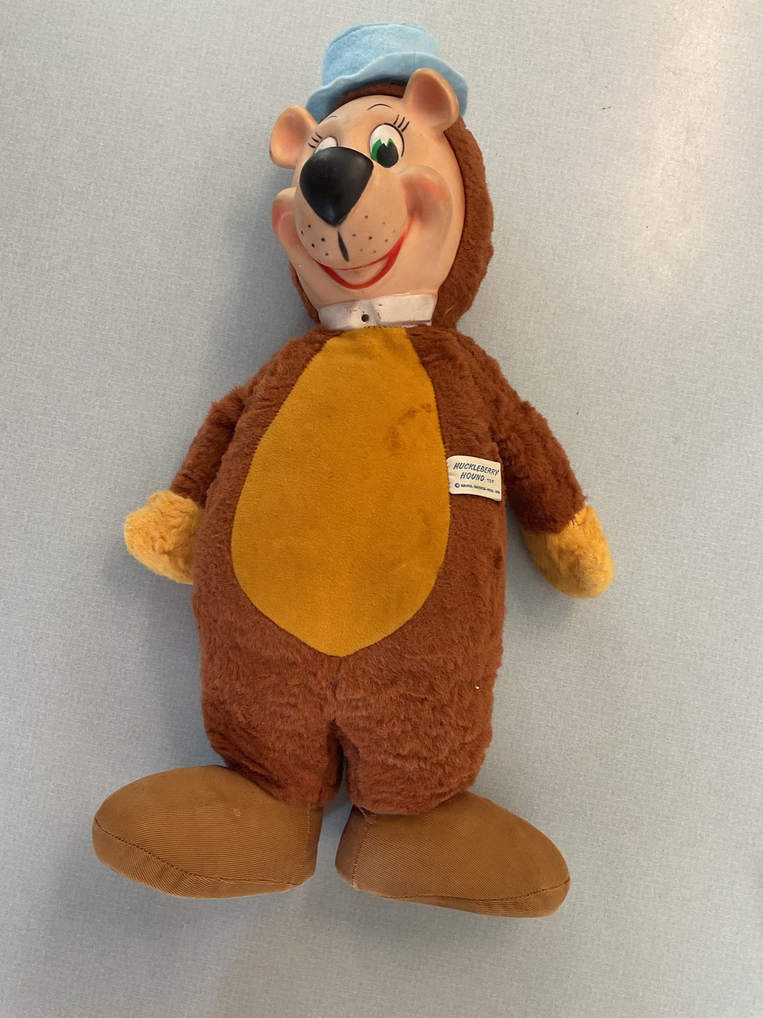 Vintage 1959 Huckleberry Hound Stuffed Animal - Etsy